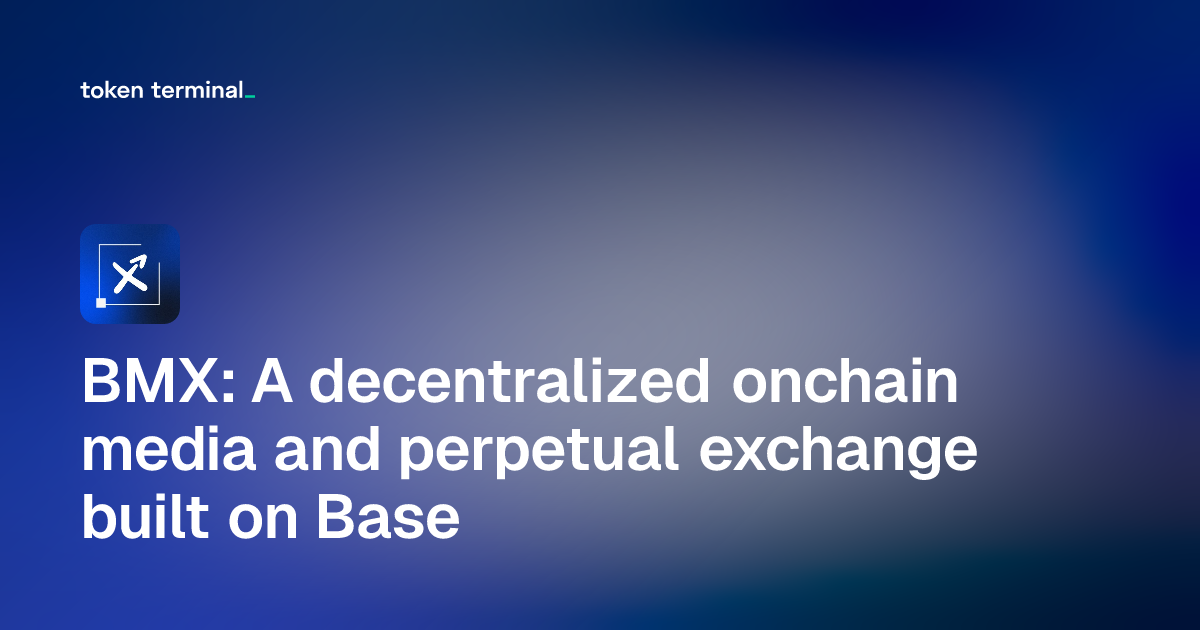 Dashboard - BMX: A decentralized onchain media and perpetual exchange ...