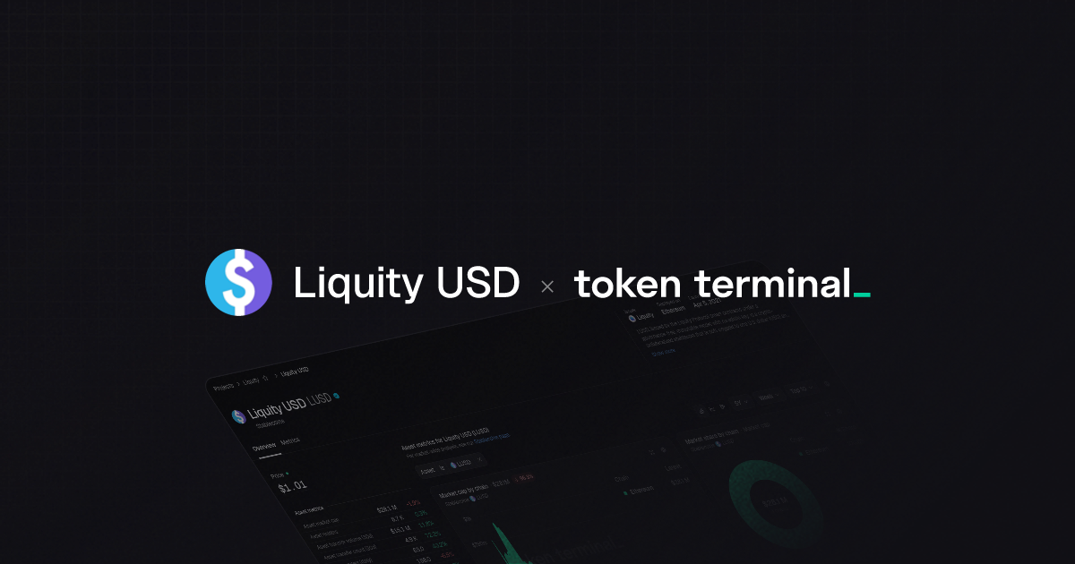 Liquity USD overview | Token Terminal