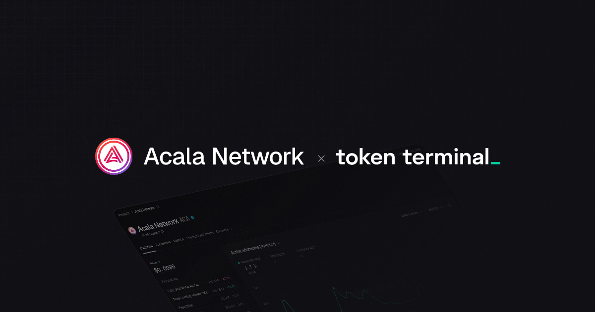 Acala Network overview | Token Terminal
