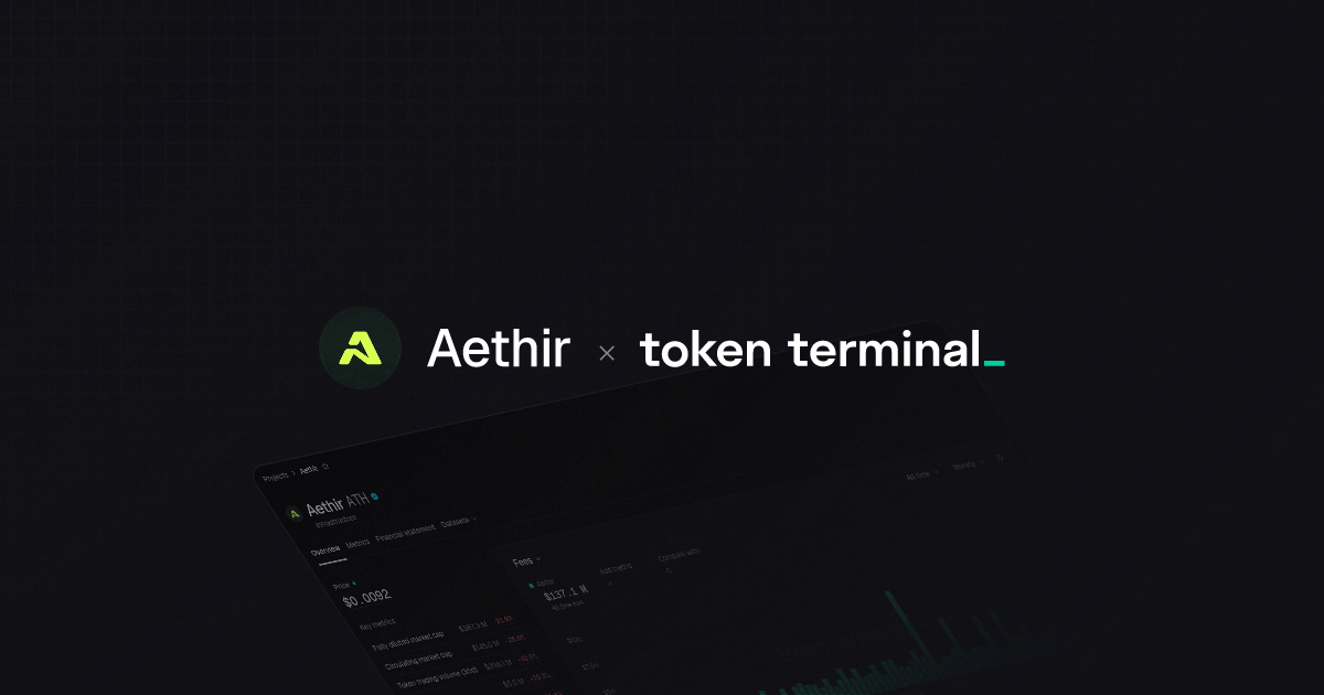 Aethir overview | Token Terminal