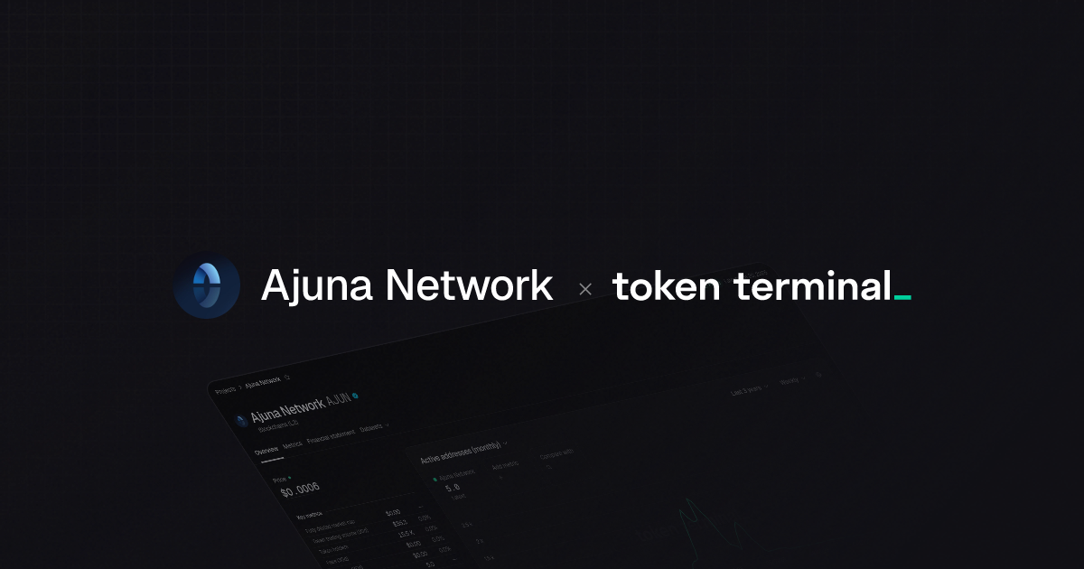 Ajuna Network financial statement | Token Terminal
