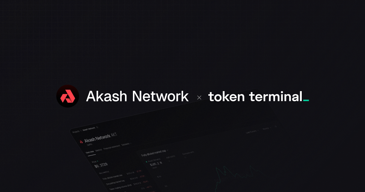 Akash Network overview | Token Terminal