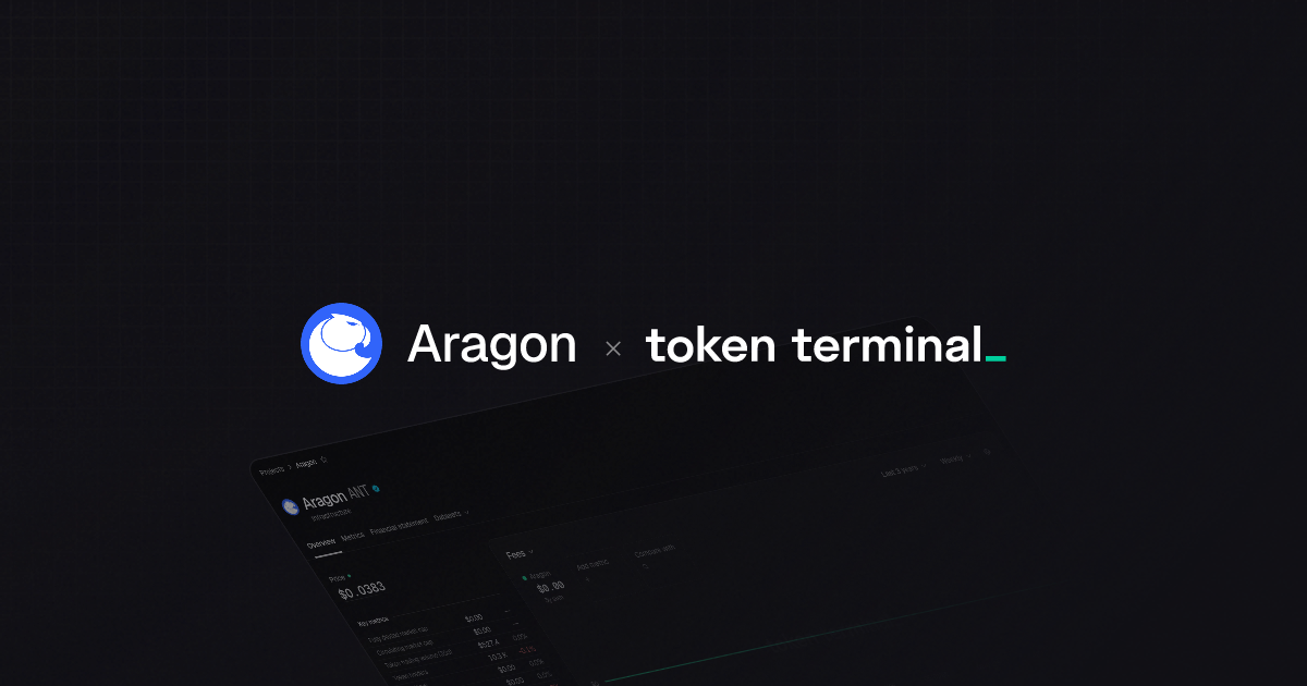 Aragon overview | Token Terminal