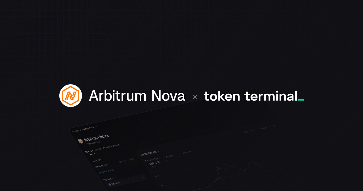Arbitrum Nova overview | Token Terminal