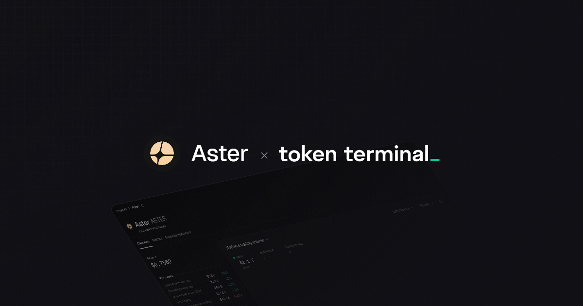 Aster overview | Token Terminal