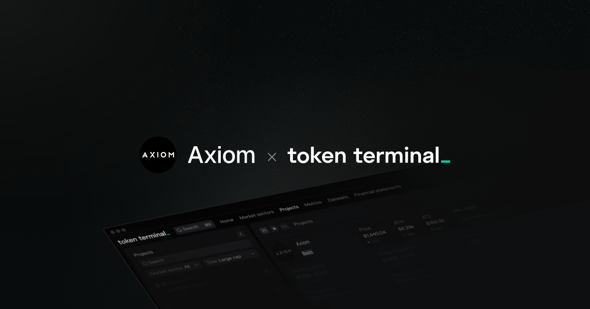 Axiom overview | Token Terminal