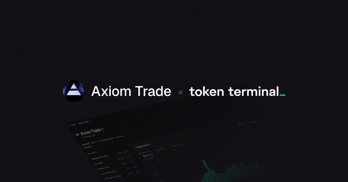 Axiom Trade overview | Token Terminal