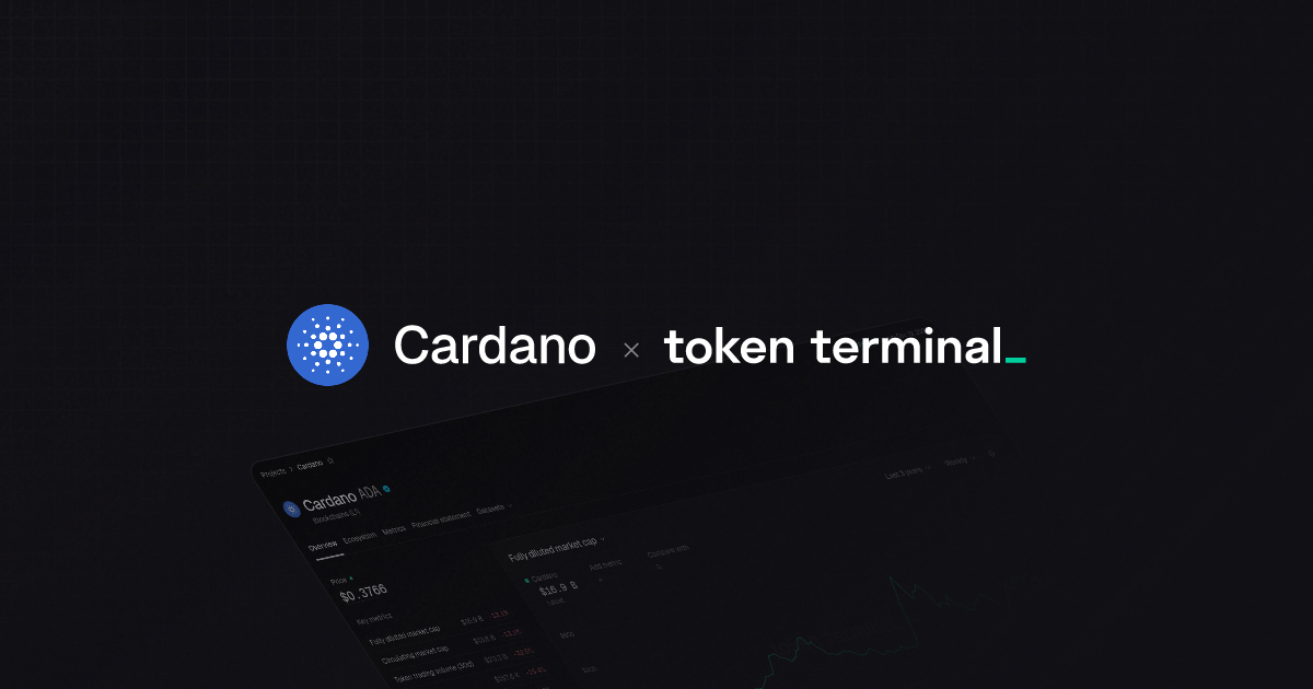 Cardano metrics | Token Terminal