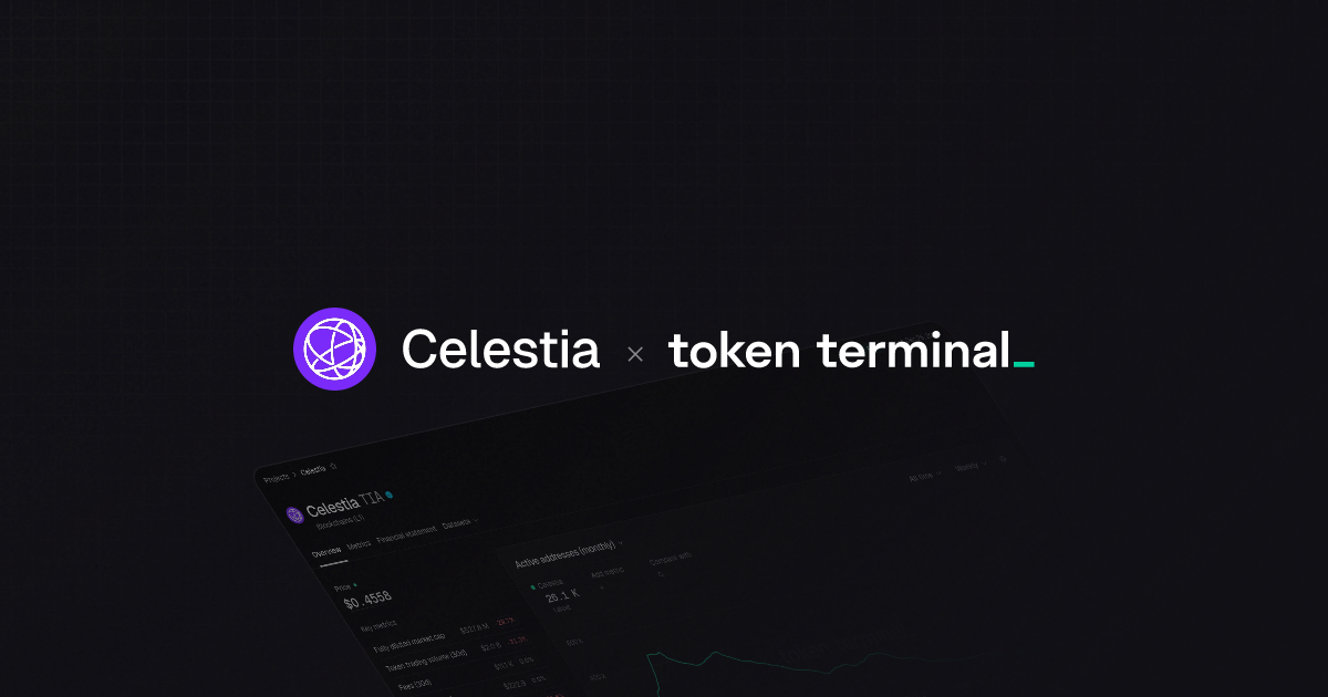 Celestia overview | Token Terminal