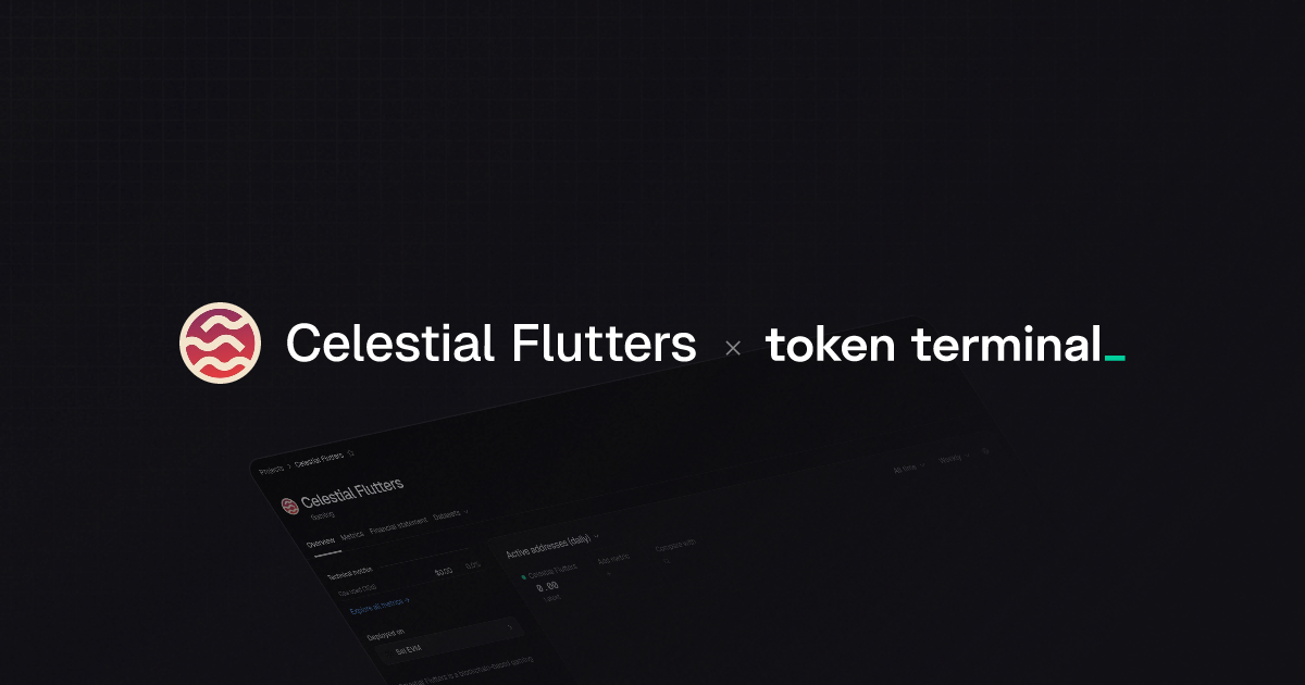 Celestial Flutters overview | Token Terminal