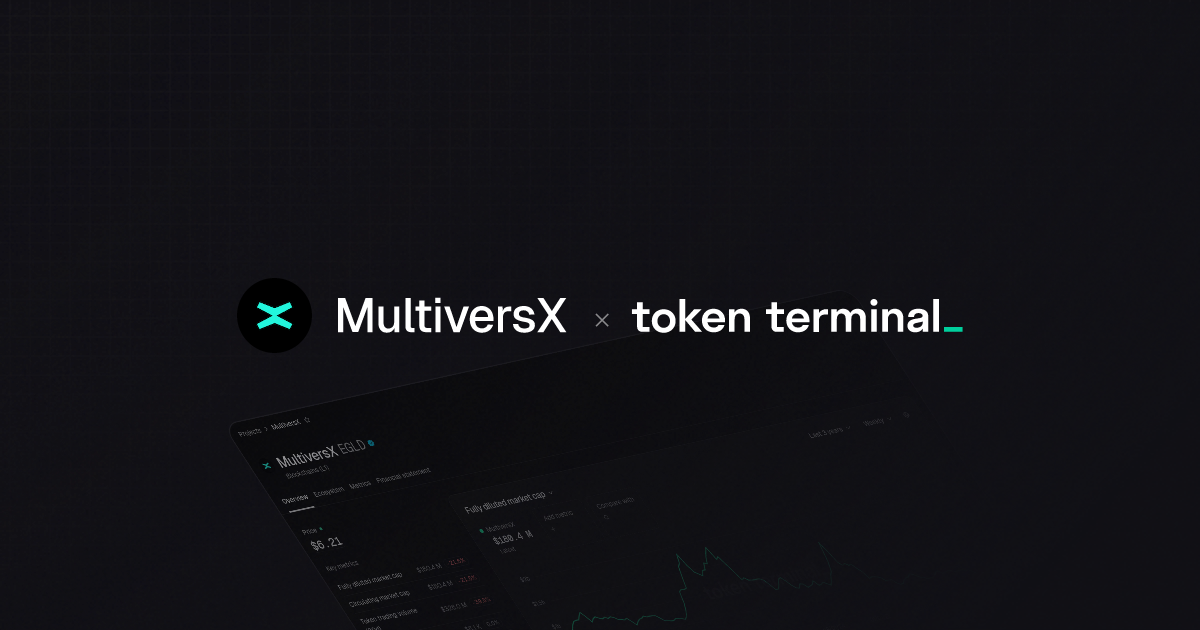 MultiversX financial statement | Token Terminal