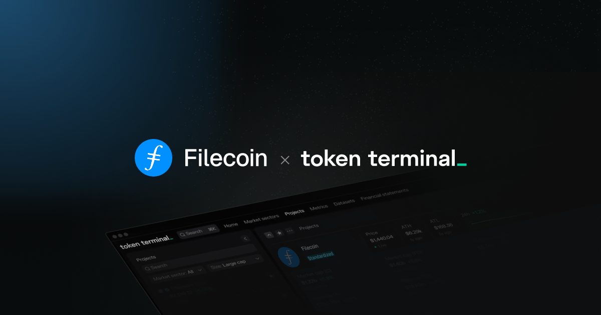 Filecoin Overview Token Terminal