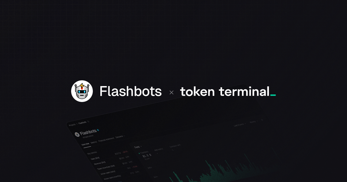 Flashbots overview | Token Terminal