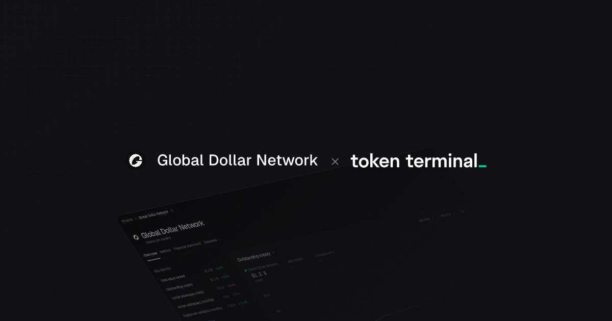 Global Dollar Network overview | Token Terminal