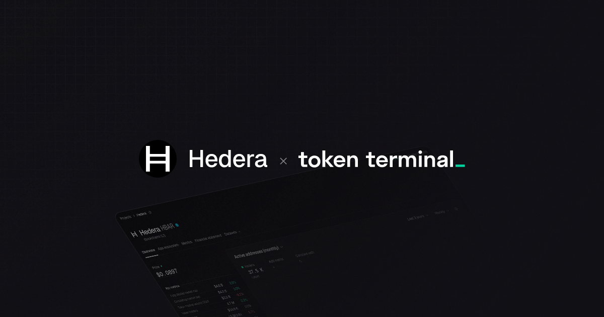 Hedera overview | Token Terminal