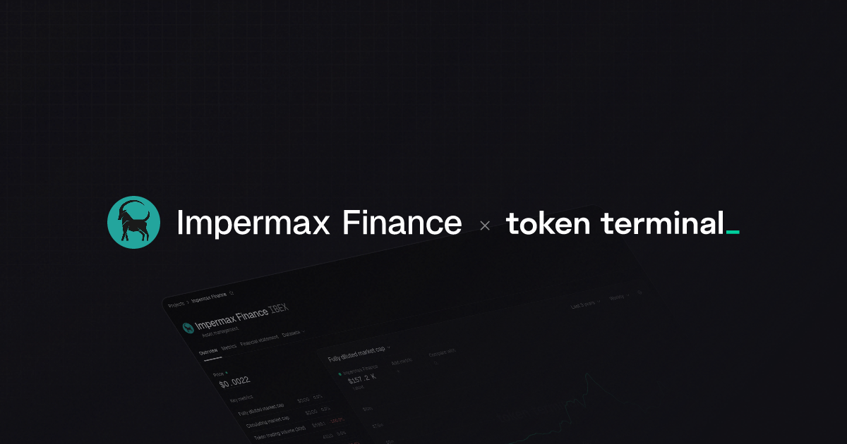 Impermax Finance overview | Token Terminal