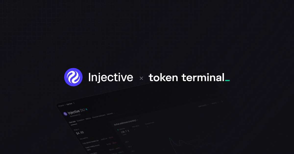 Injective overview | Token Terminal