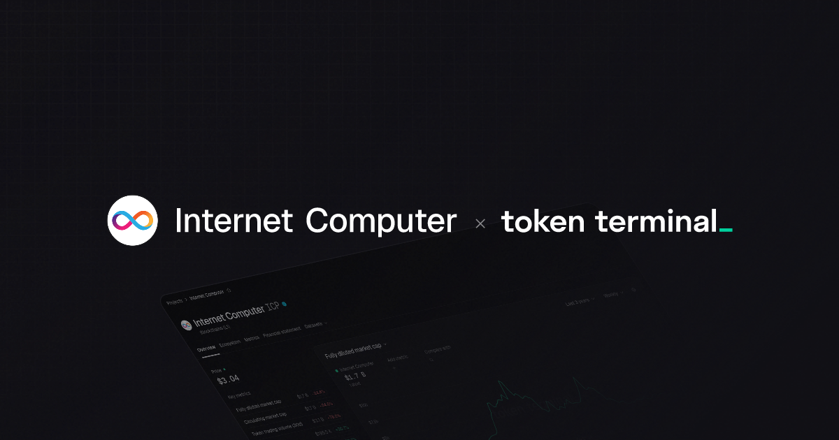 Internet Computer overview | Token Terminal