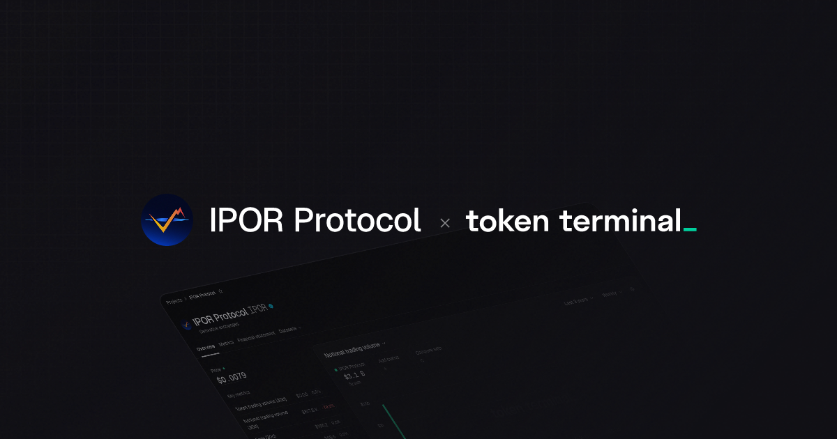 IPOR Protocol overview | Token Terminal