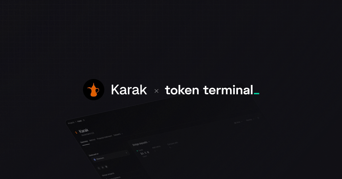 Karak overview | Token Terminal