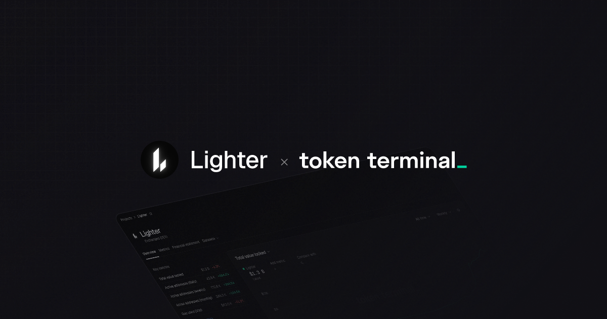 Lighter overview | Token Terminal