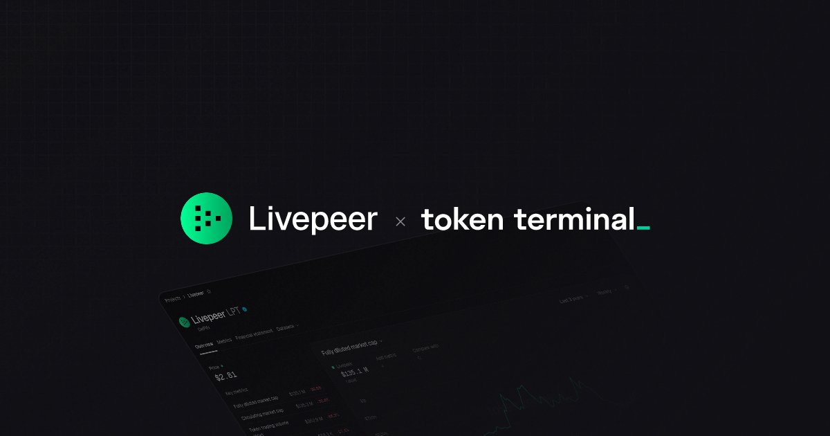 Livepeer overview | Token Terminal