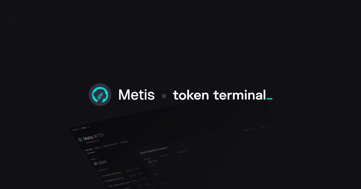 Metis overview | Token Terminal