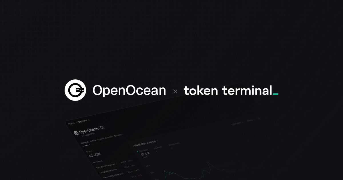 OpenOcean overview | Token Terminal
