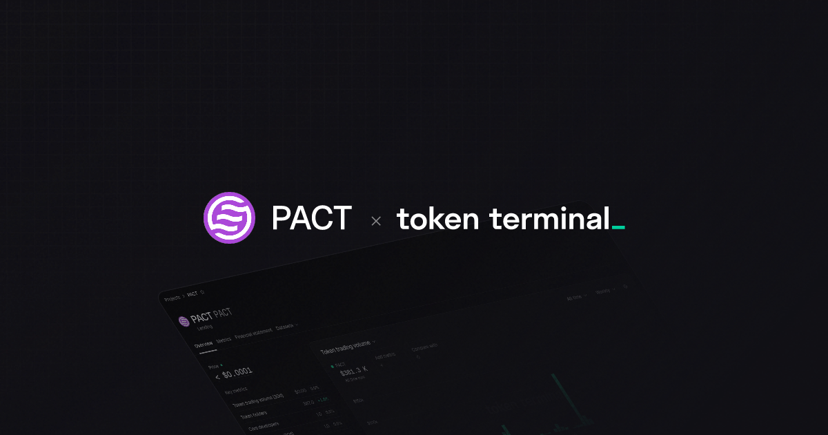 PACT overview | Token Terminal