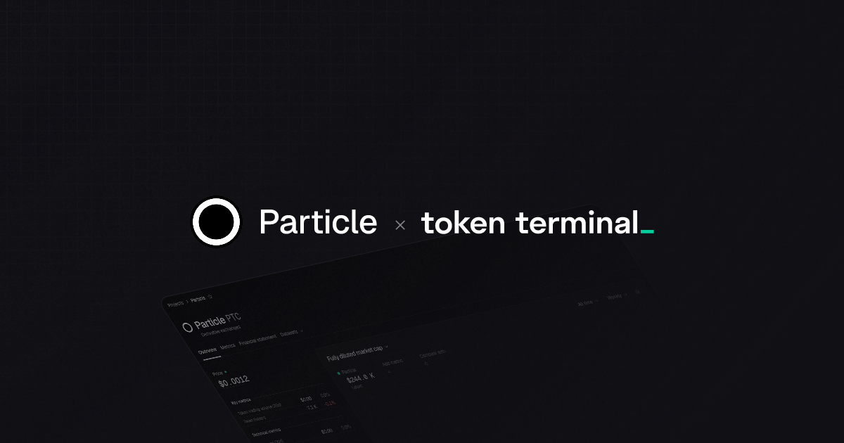 Particle overview | Token Terminal