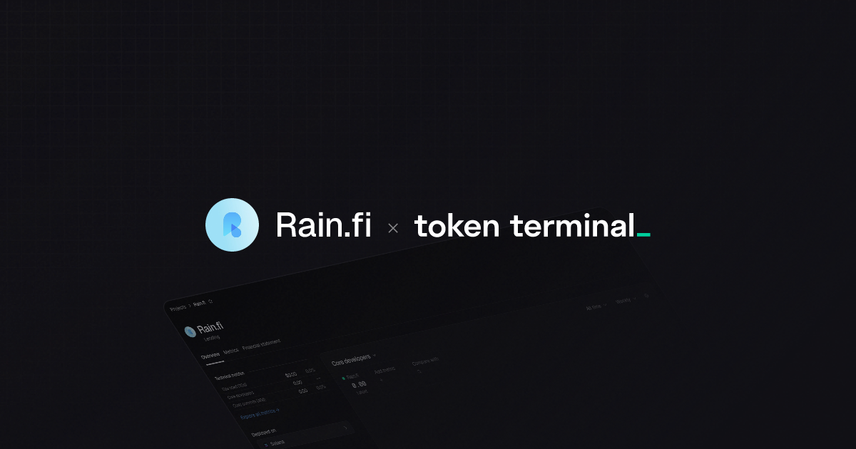 Rain.fi overview | Token Terminal