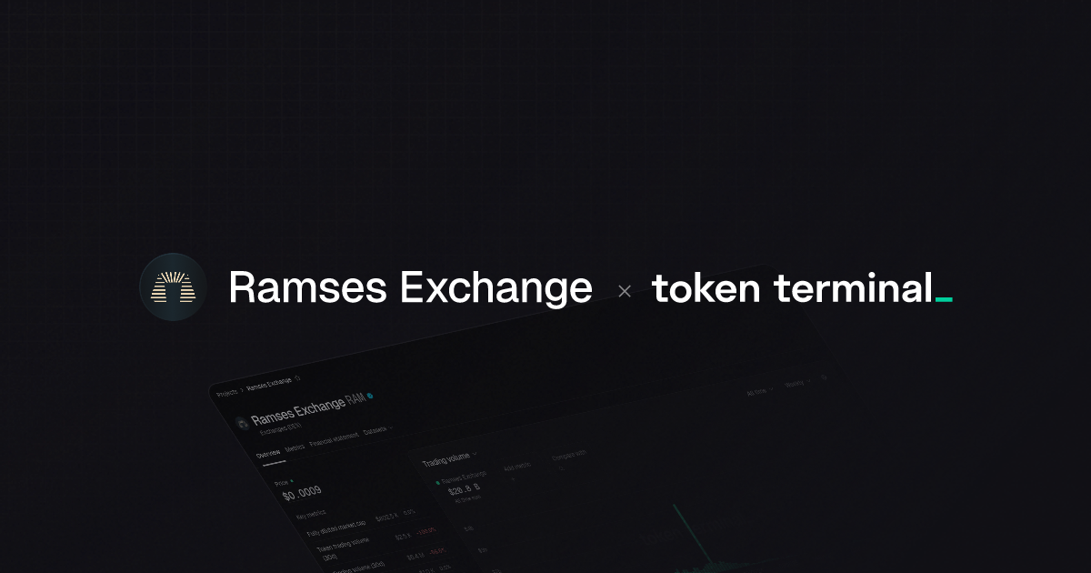 Ramses Exchange overview | Token Terminal