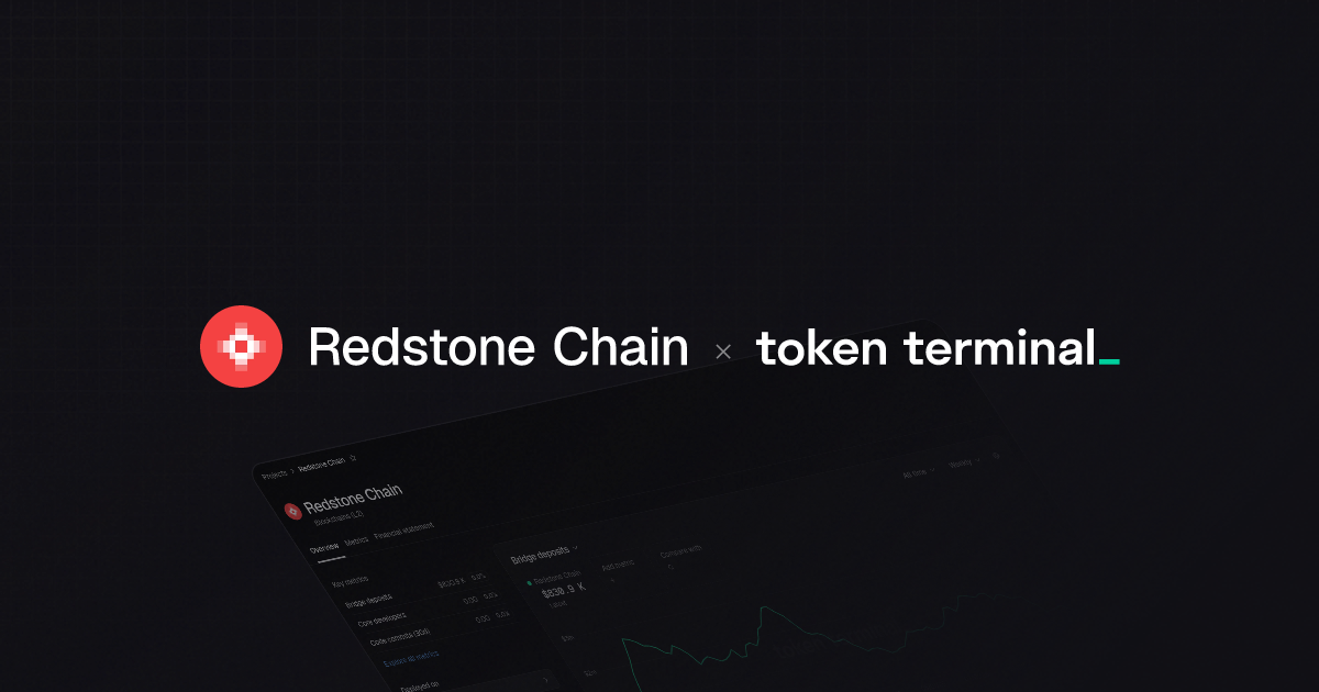 Redstone Chain overview | Token Terminal