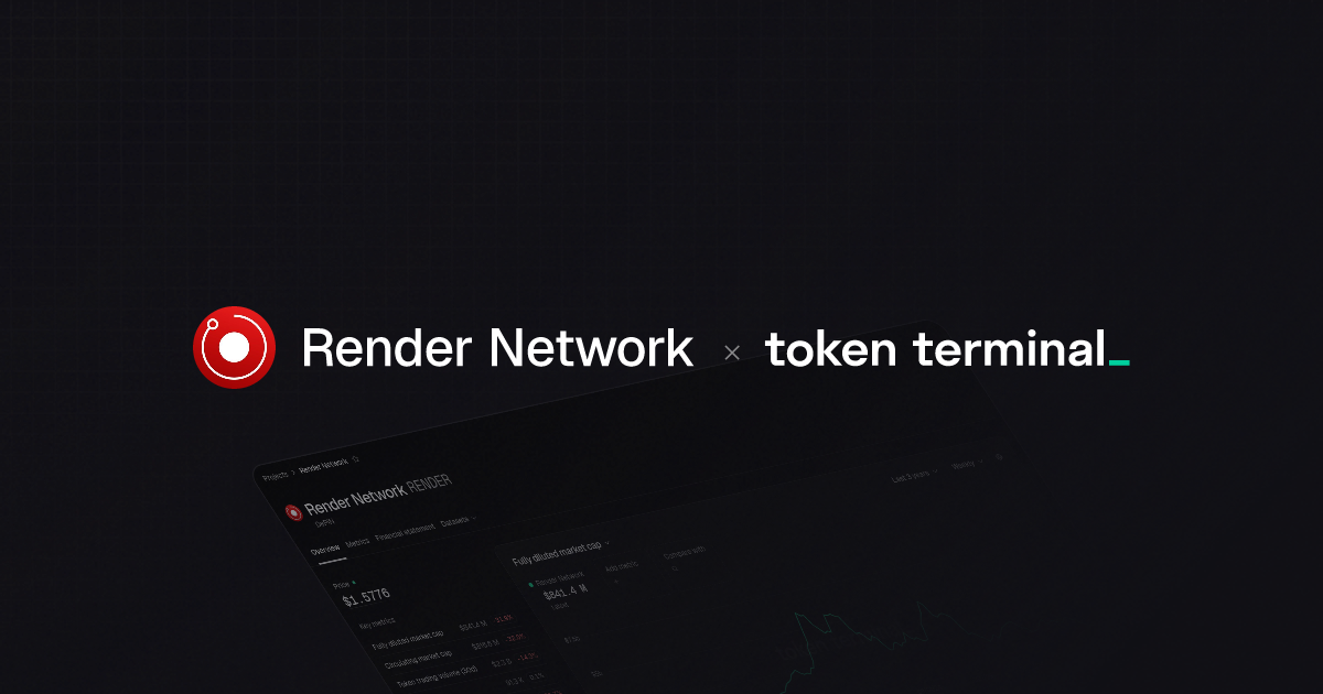 Render Network overview | Token Terminal