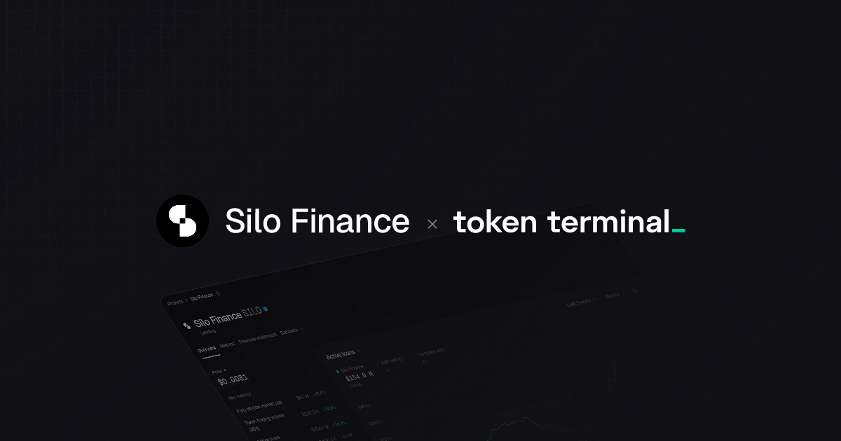 Silo Finance overview | Token Terminal