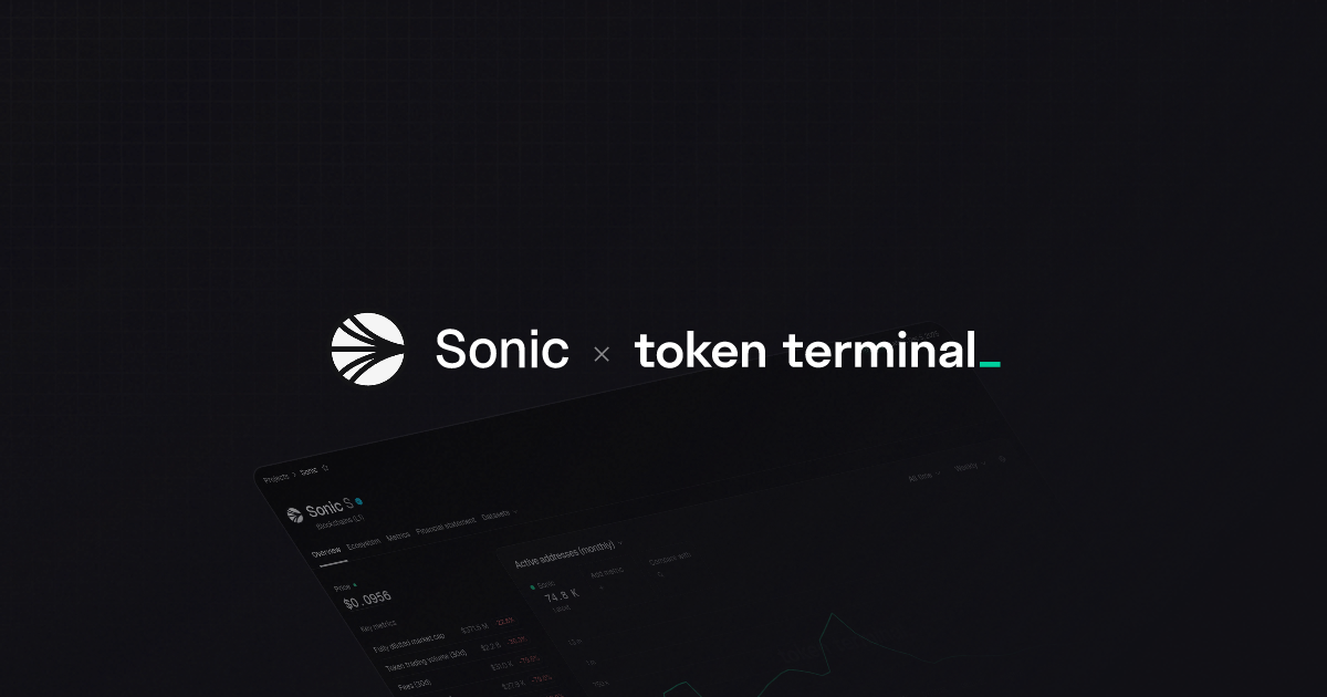 Sonic overview | Token Terminal