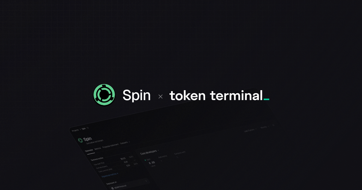 Spin overview | Token Terminal