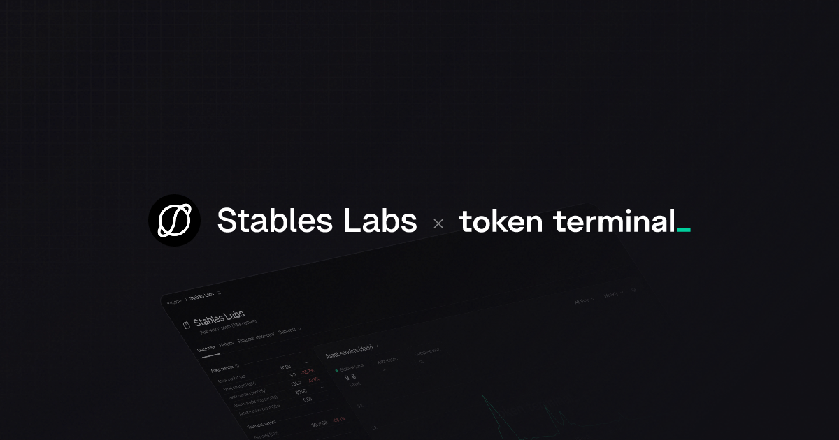 Stables Labs overview | Token Terminal