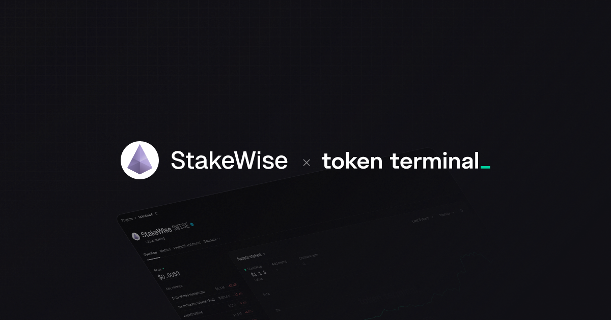 StakeWise overview | Token Terminal