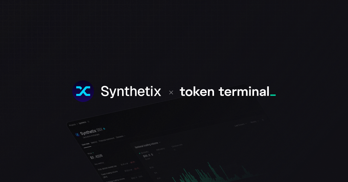 Synthetix overview | Token Terminal