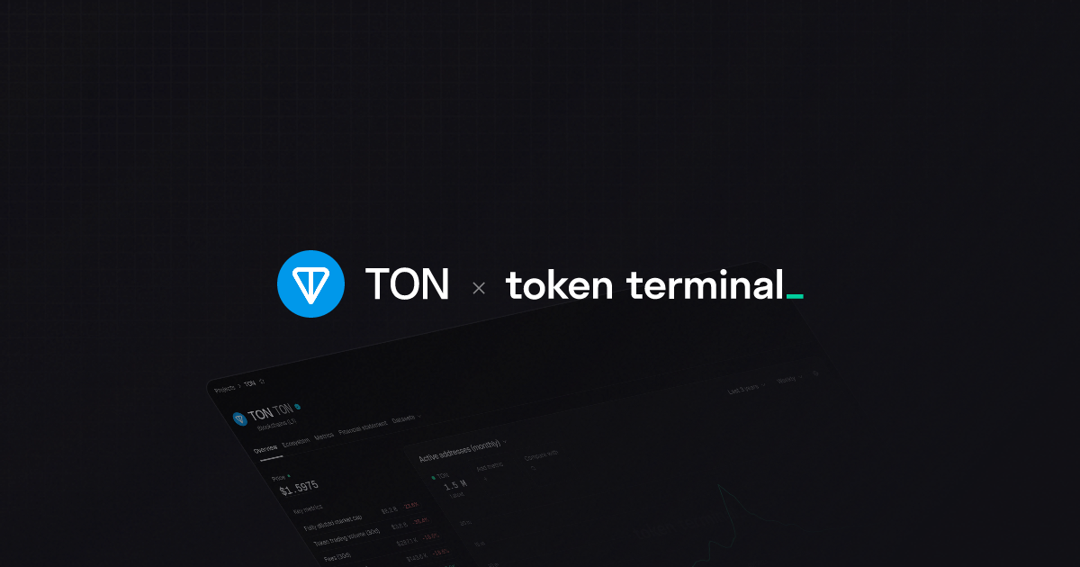 TON overview | Token Terminal