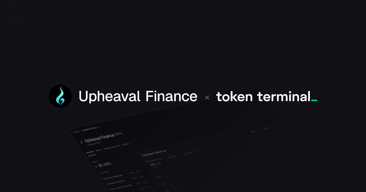 Upheaval Finance overview | Token Terminal