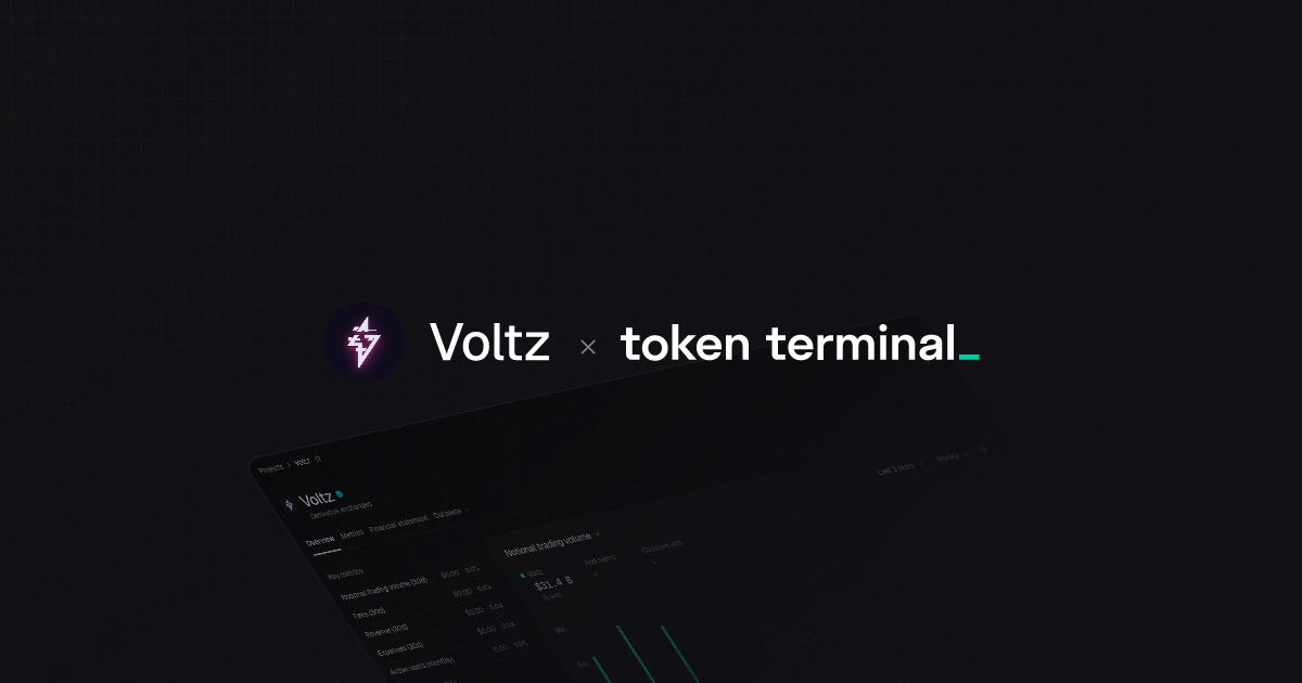 Voltz overview | Token Terminal