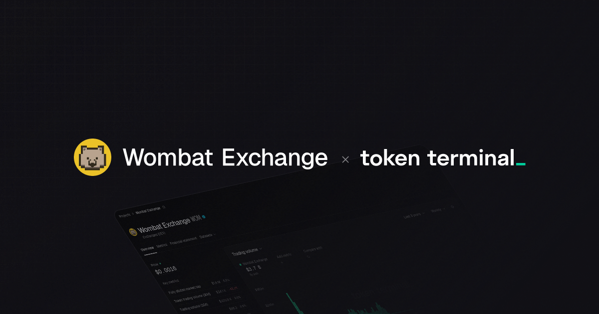 Wombat Exchange overview | Token Terminal